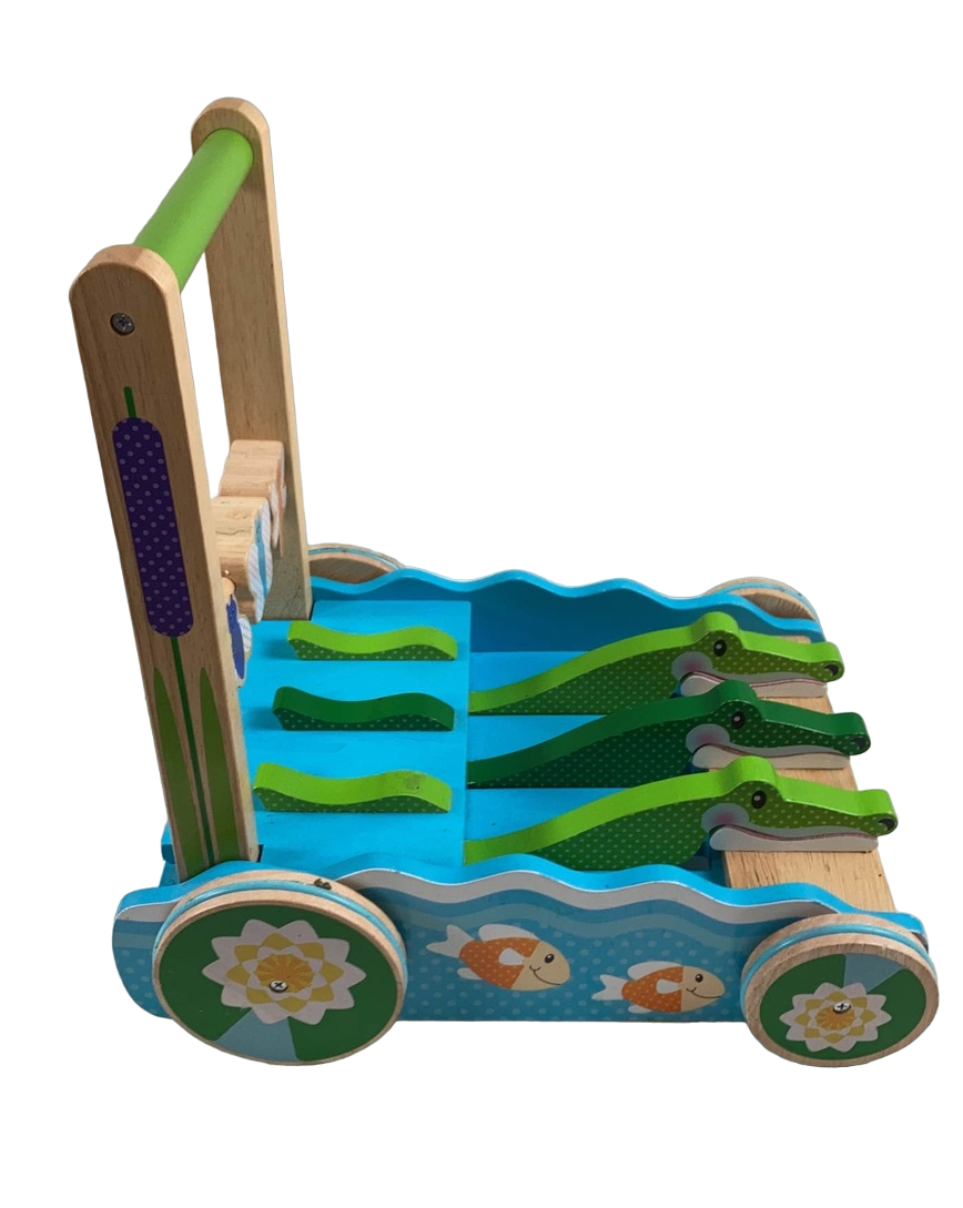 Melissa & Doug Chomp and Clack Alligator Push Toy — GoodBuy Gear