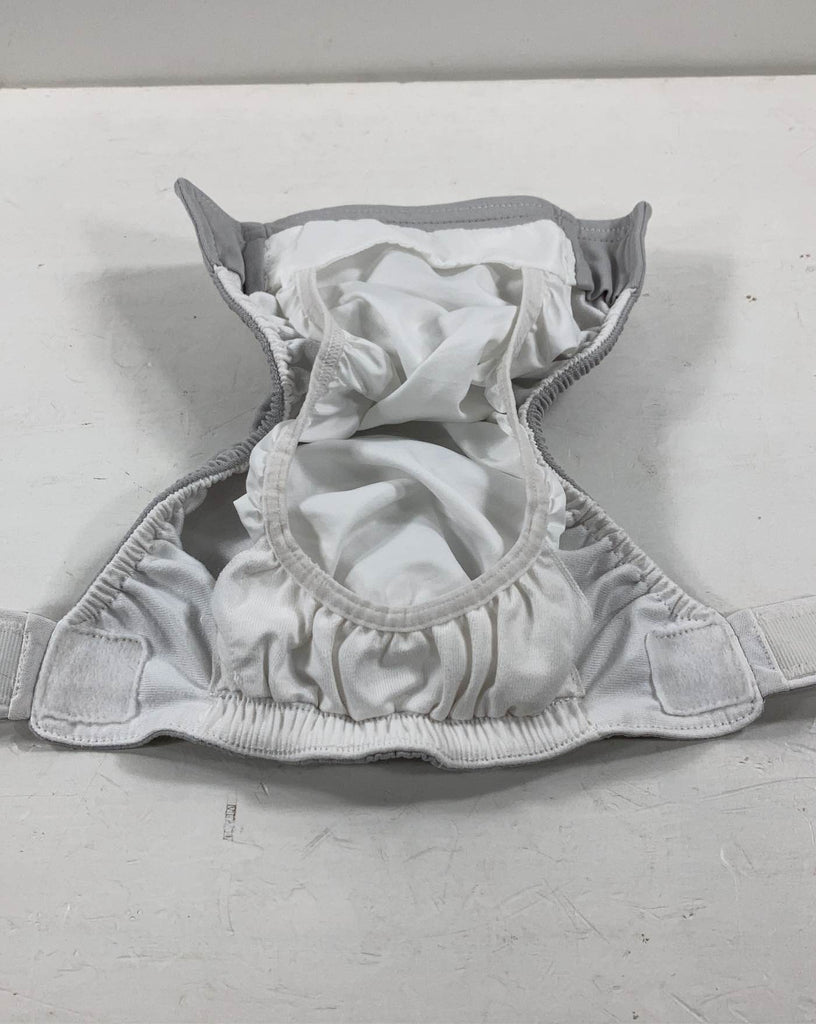 Smart Nappy NextGen Hybrid Cloth Diaper Cover, Size 2 8-15lbs Grey