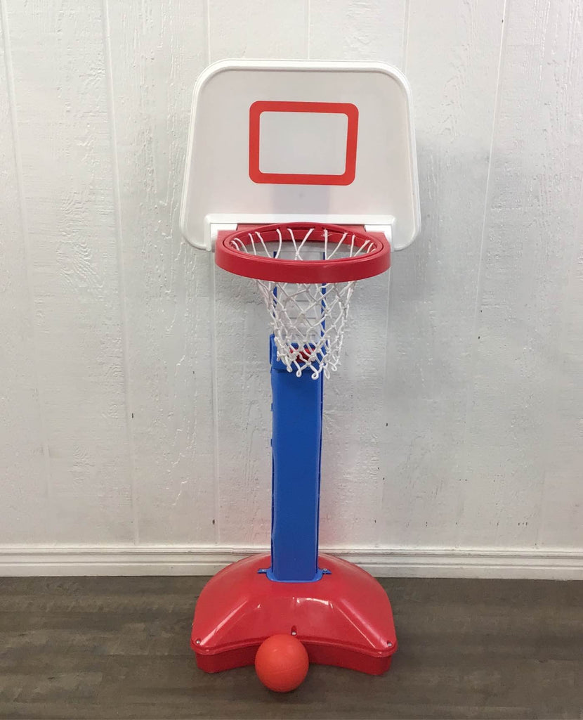 American Plastic Toys Jump N Slam Basketball Set