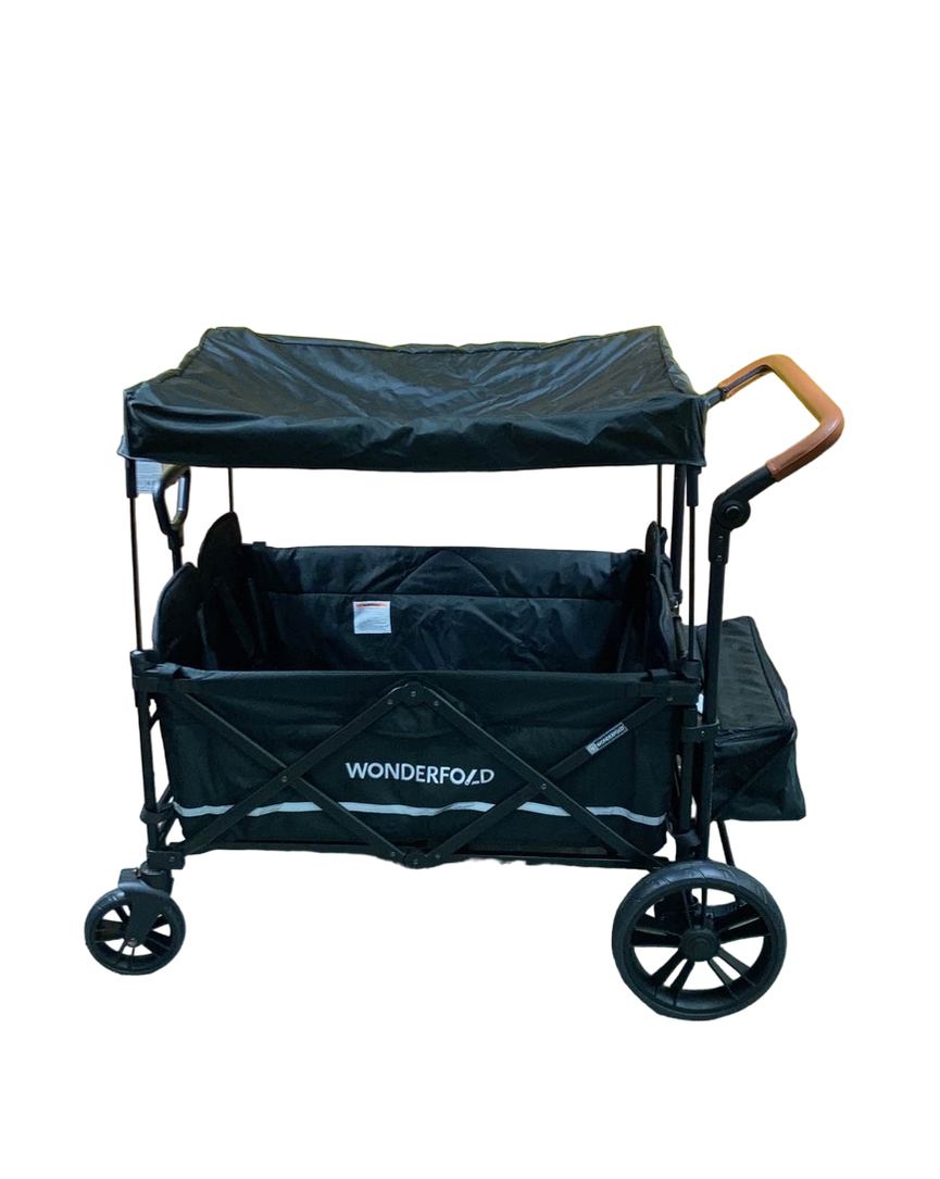 Wonderfold X4 Push & Pull Quad Stroller, Black, 2023 — GoodBuy Gear