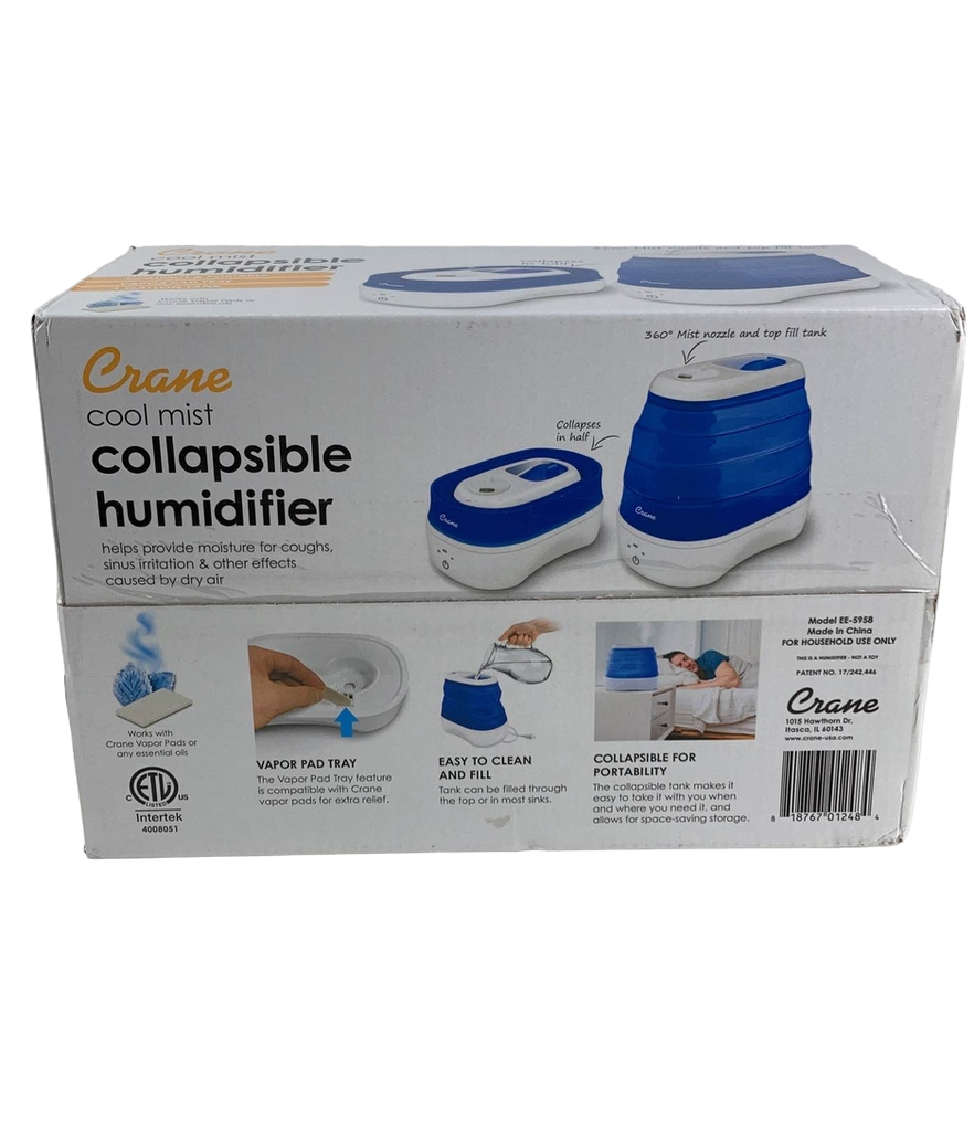 Crane Cool Mist Collapsible Humidifier