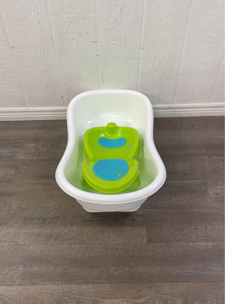 Summer Infant Comfort Height Bath Center With Step Stool