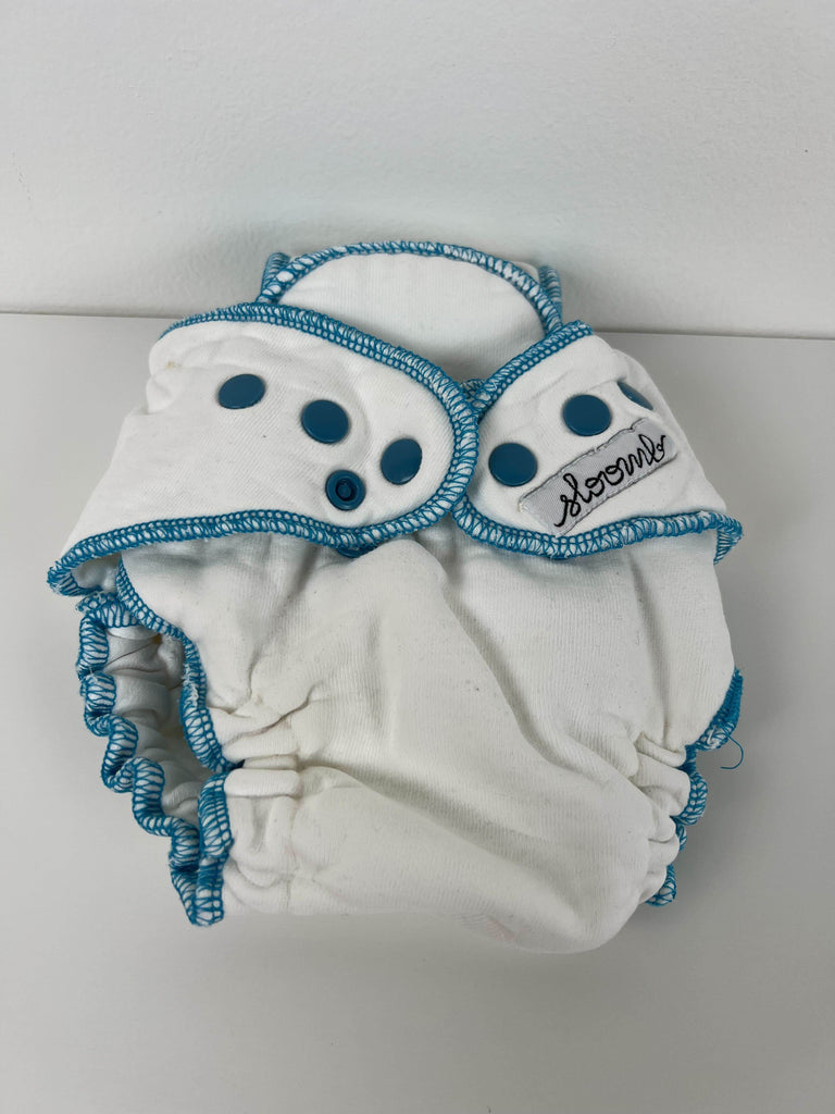 BUNDLE Sloomb Overnight Bamboo Fleece Fitted Diapers