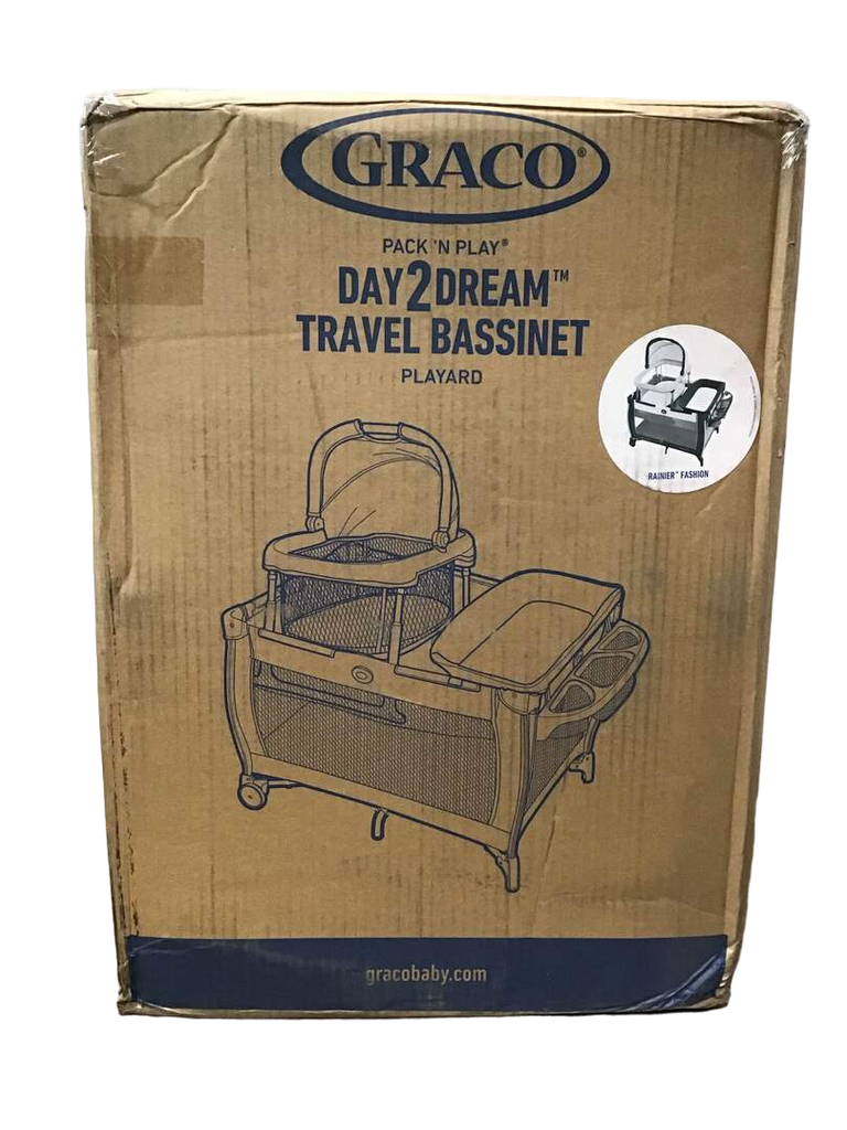 Graco Day2Dream Travel Bassinet Playard, Rainier Fashion