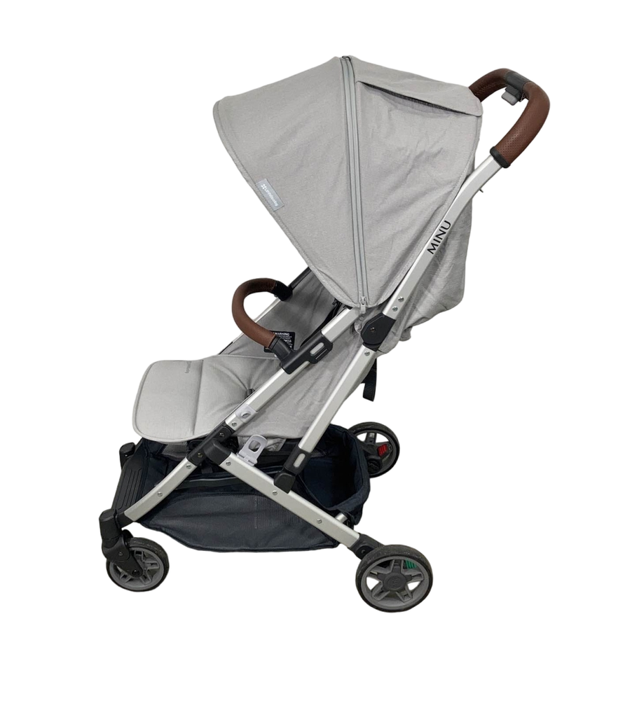 UPPAbaby MINU V2 Stroller, 2022, Stella (Grey Brushed Melange)