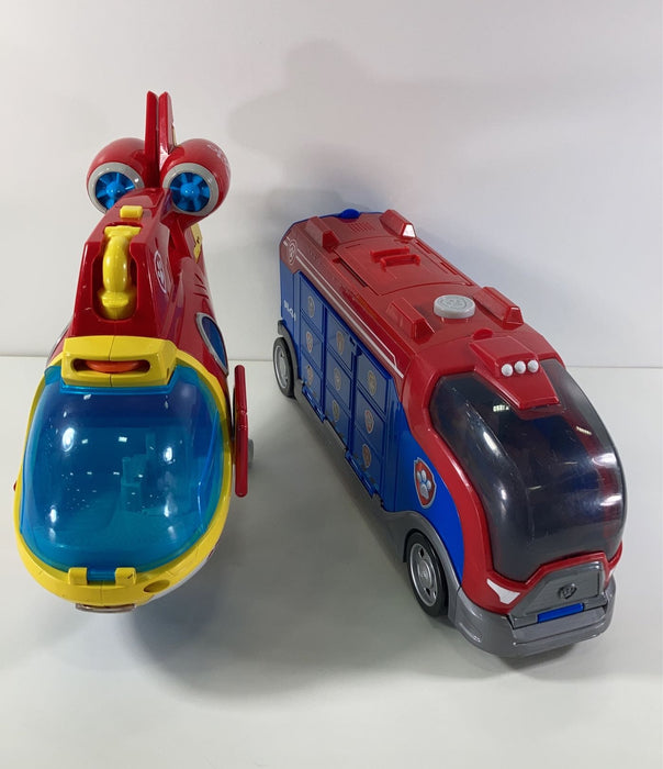 PAW Patrol Sub Patroller Transforming Vehicle, & Mission Cruiser ...