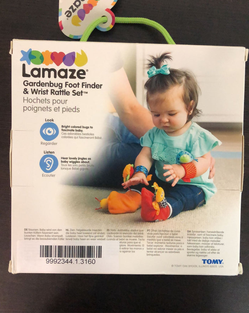 Lamaze Wrist Rattle & Foot Finder Set