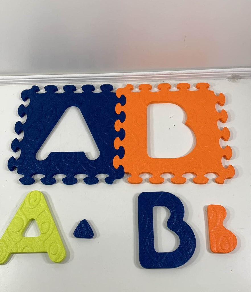 B. toys Alphabet Foam Tiles