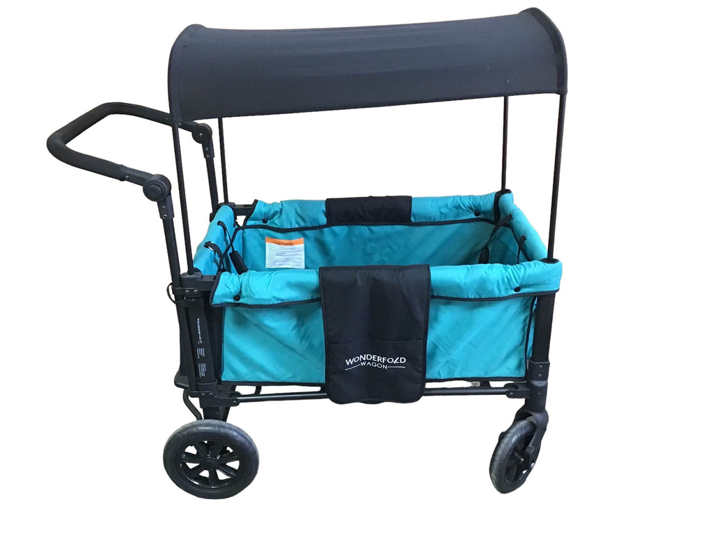 Wonderfold W1 Original Stroller Wagon, Teal Green, 2019