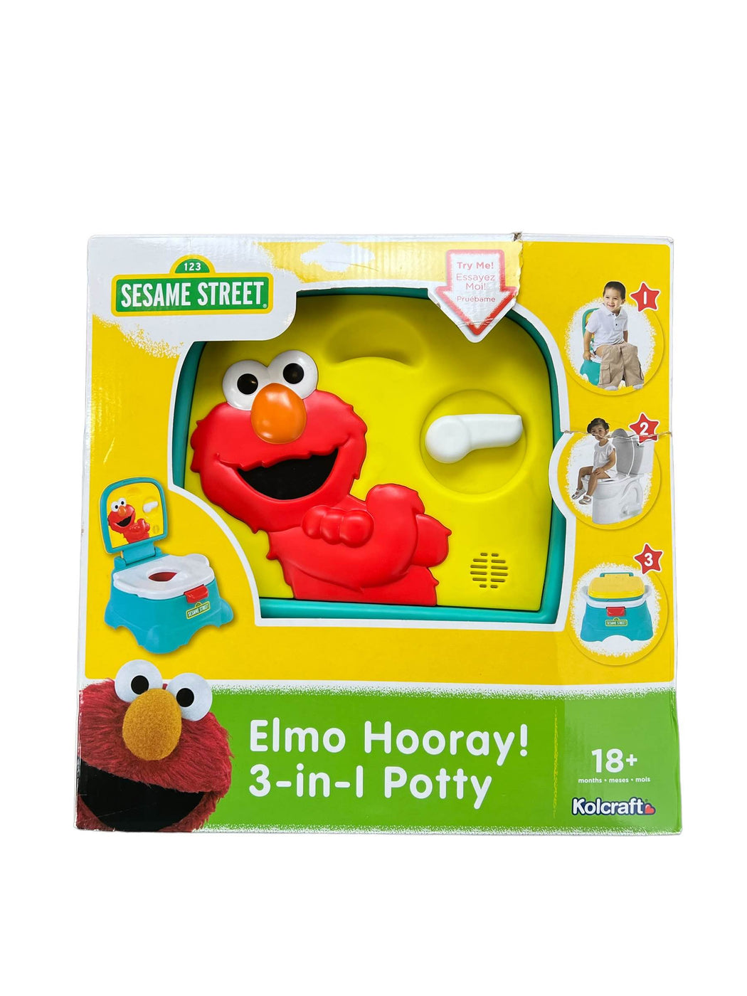 Sesame Street Elmo Hooray 3-in-1 Potty — GoodBuy Gear