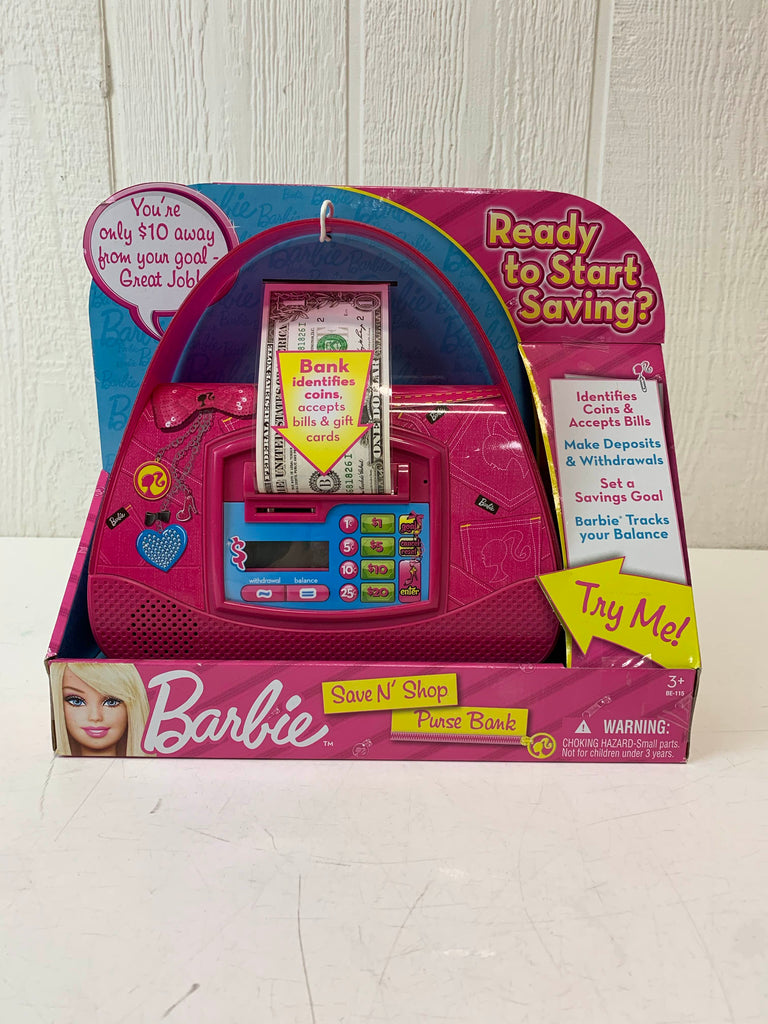 Barbie Save N' Shop Purse Bank