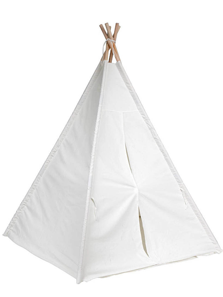 Trademark Innovations Teepee, White