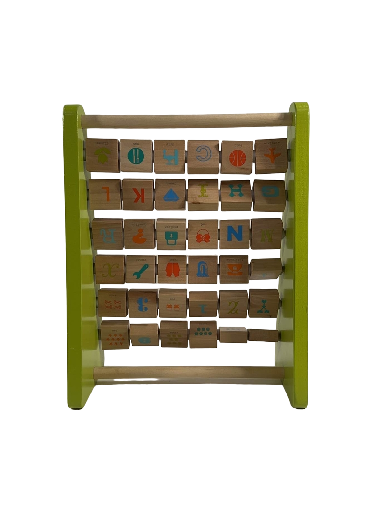 Wooden Alphabet Abacus — GoodBuy Gear