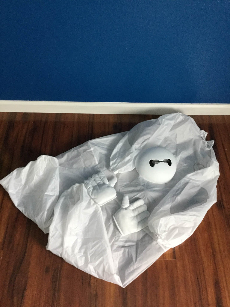 Disguise Big Hero 6 Bay max Inflatable Child Costume, One Size