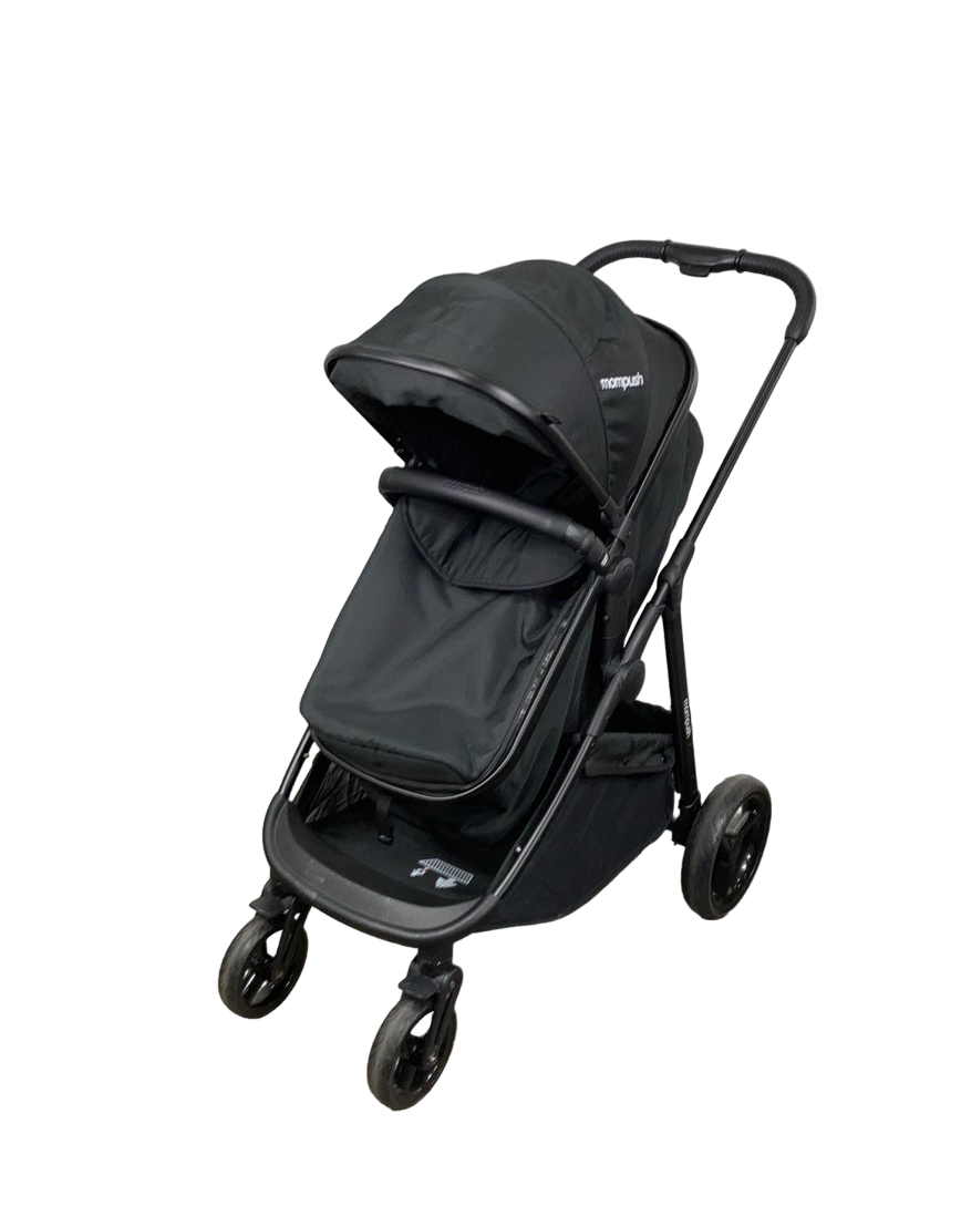 Mompush Wiz Stroller, 2021, Black — GoodBuy Gear