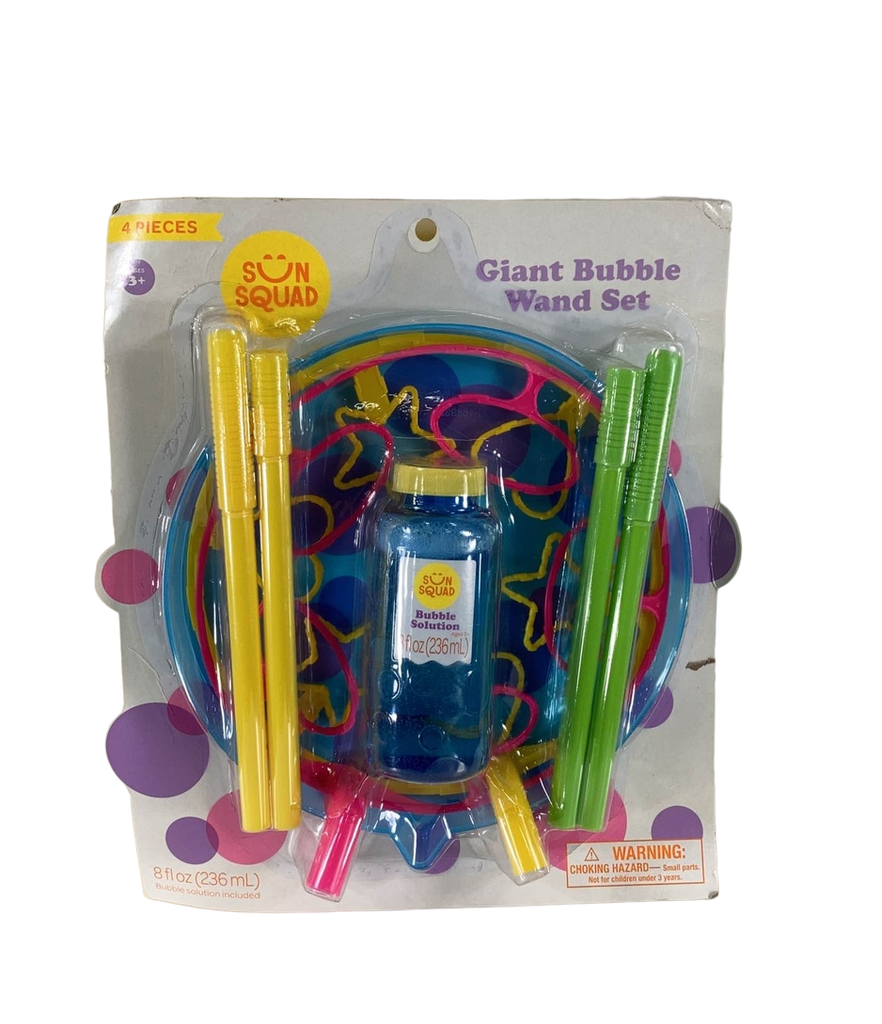 Sun Squad Giant Bubble Wand Set