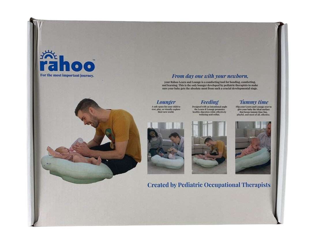 Rahoo Baby Learn & Lounge 3-in-1 Newborn Lounger, Aloe — GoodBuy Gear