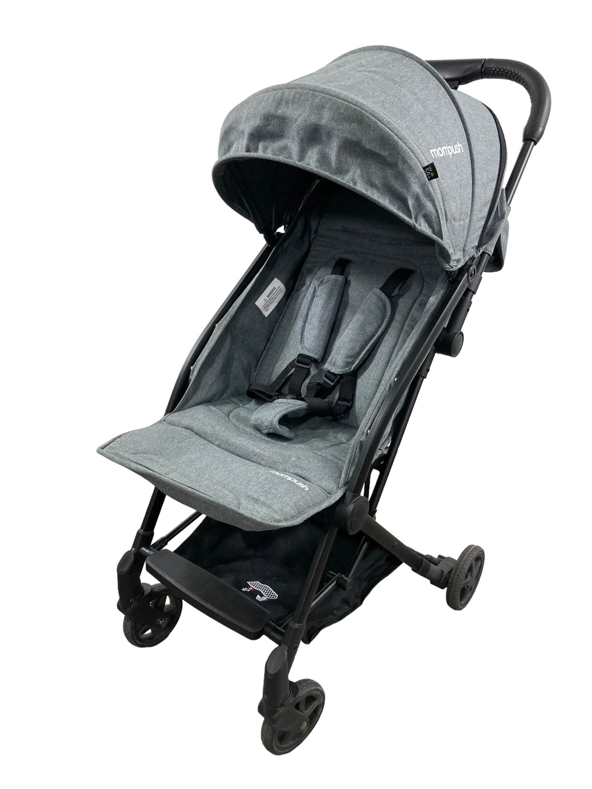 Mompush Lithe Stroller, 2021, Grey — GoodBuy Gear