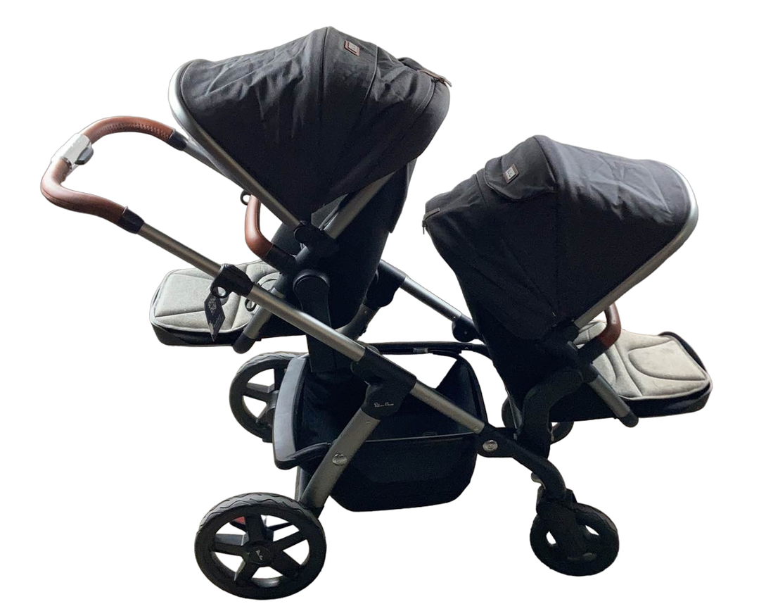 Silver Cross Wave Double Stroller, Onyx — GoodBuy Gear