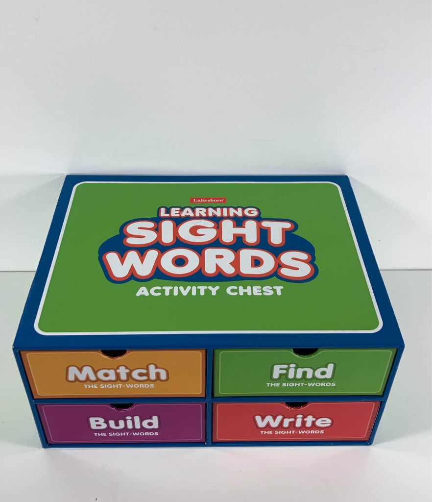 Lakeshore Learning Sight-words Activity Chest