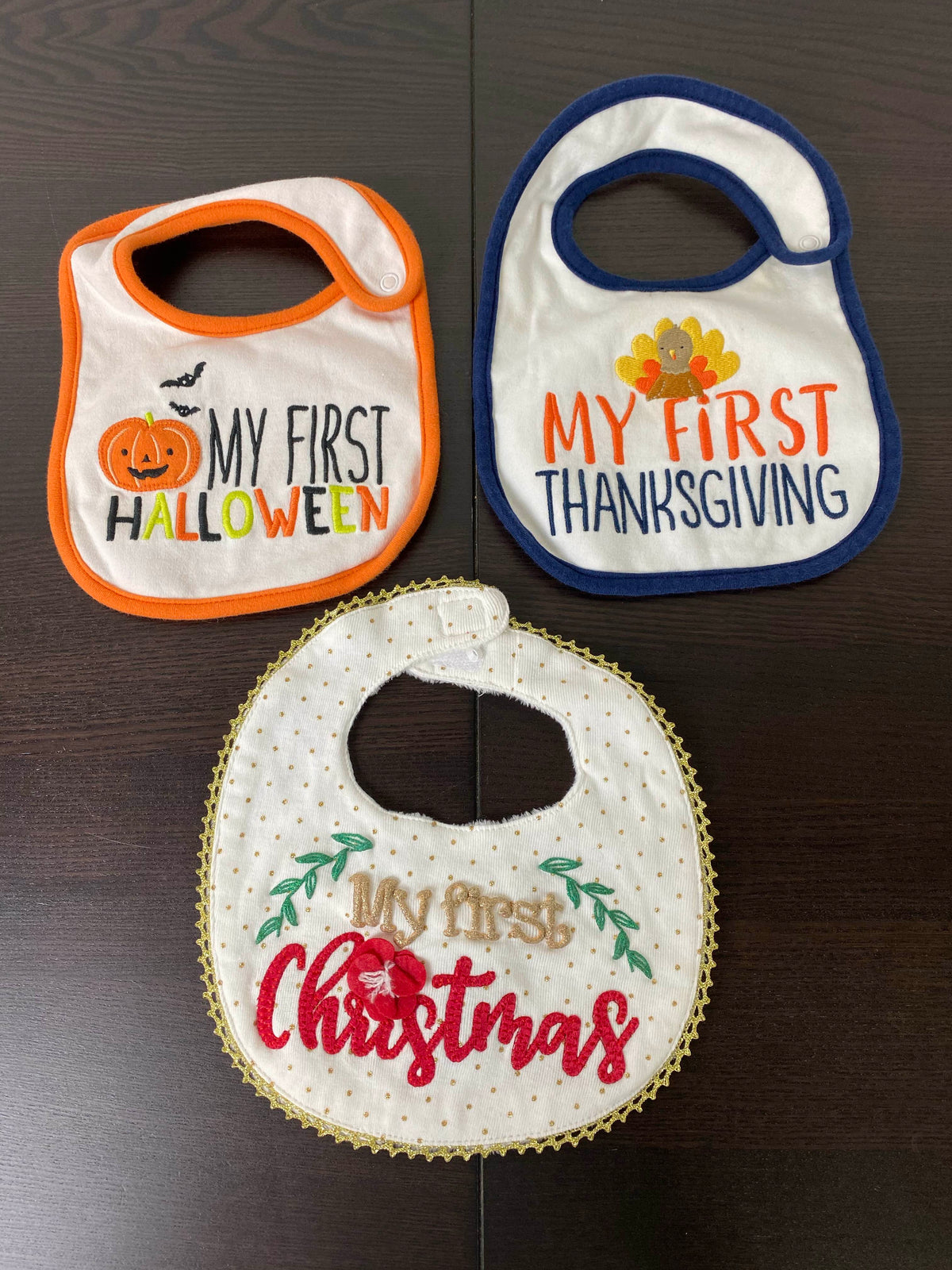 BUNDLE Holiday Baby Bibs — GoodBuy Gear