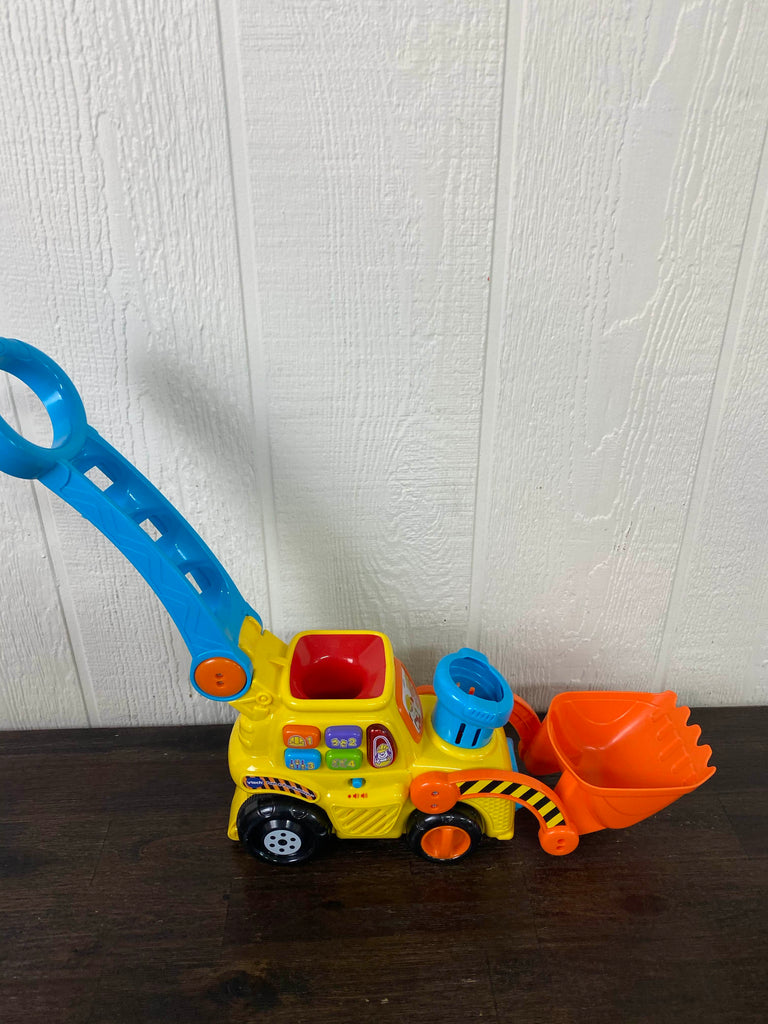 VTech Pop-A-Balls Push And POP Bulldozer