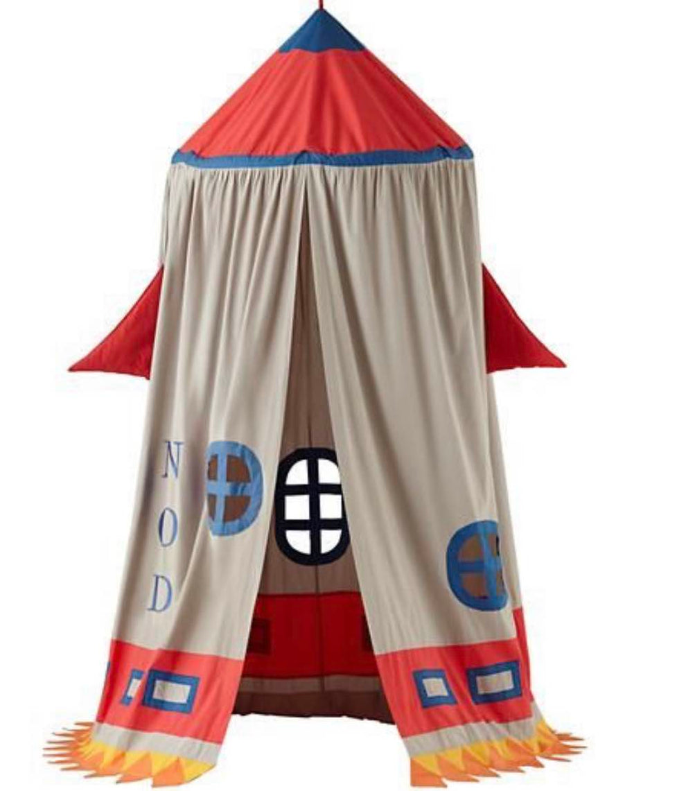 Land Of Nod Canopy Playhouse Rocketship — GoodBuy Gear