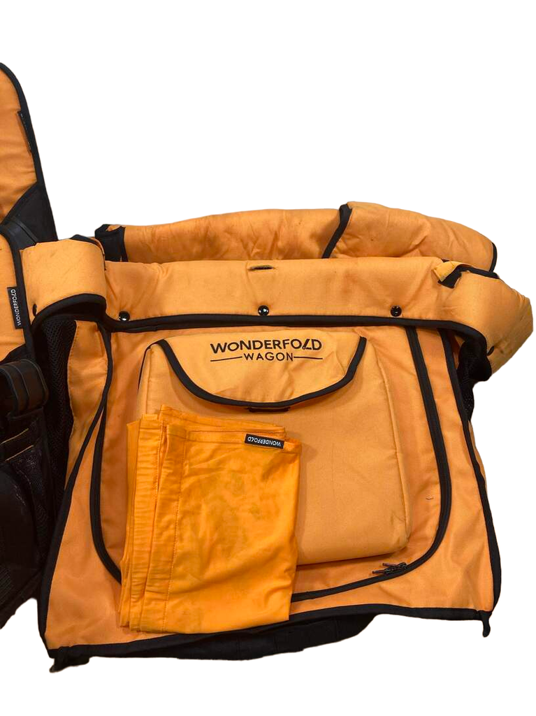 Wonderfold W4 Seats With Footrest And Carriage Fabric