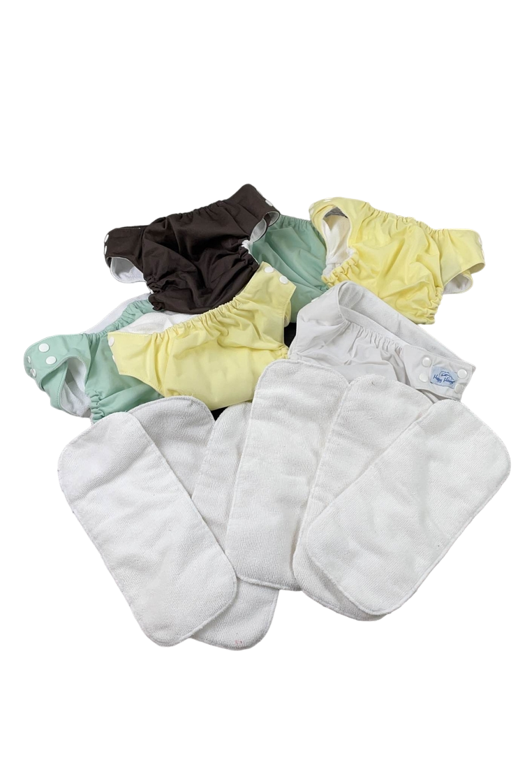 BUNDLE Happy Heiny Cloth Diapers & Inserts — GoodBuy Gear