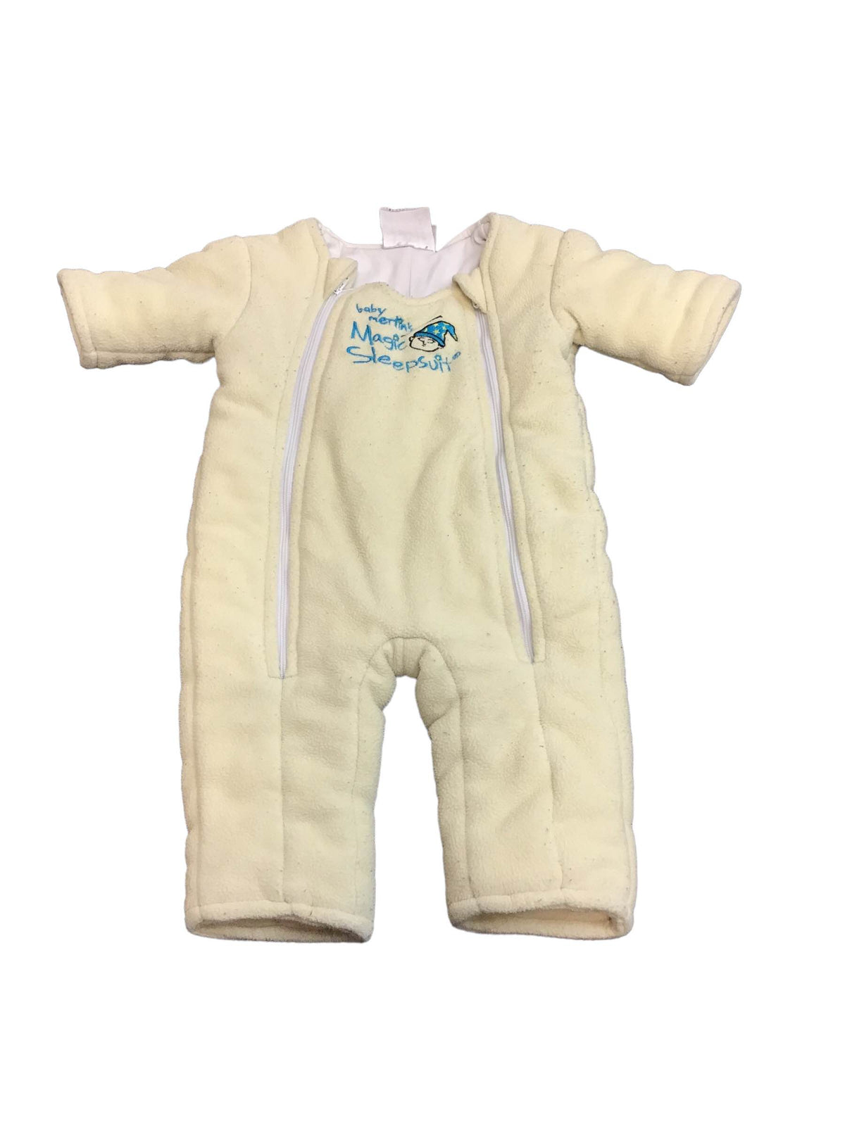 Baby Merlin's Magic Sleepsuit, Small 3-6 Months, Cotton, Cream ...