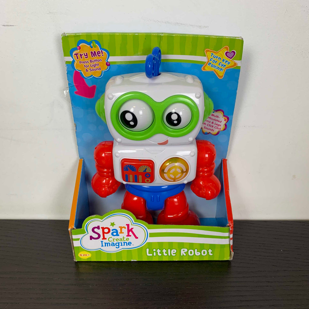 Spark. Create. Imagine. Little Robot Toy