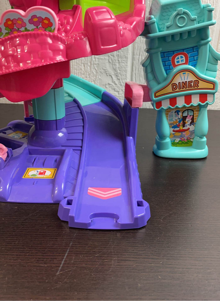 VTech Go! Go! Smart Wheels Disney Minnie Mouse Around Town Playset