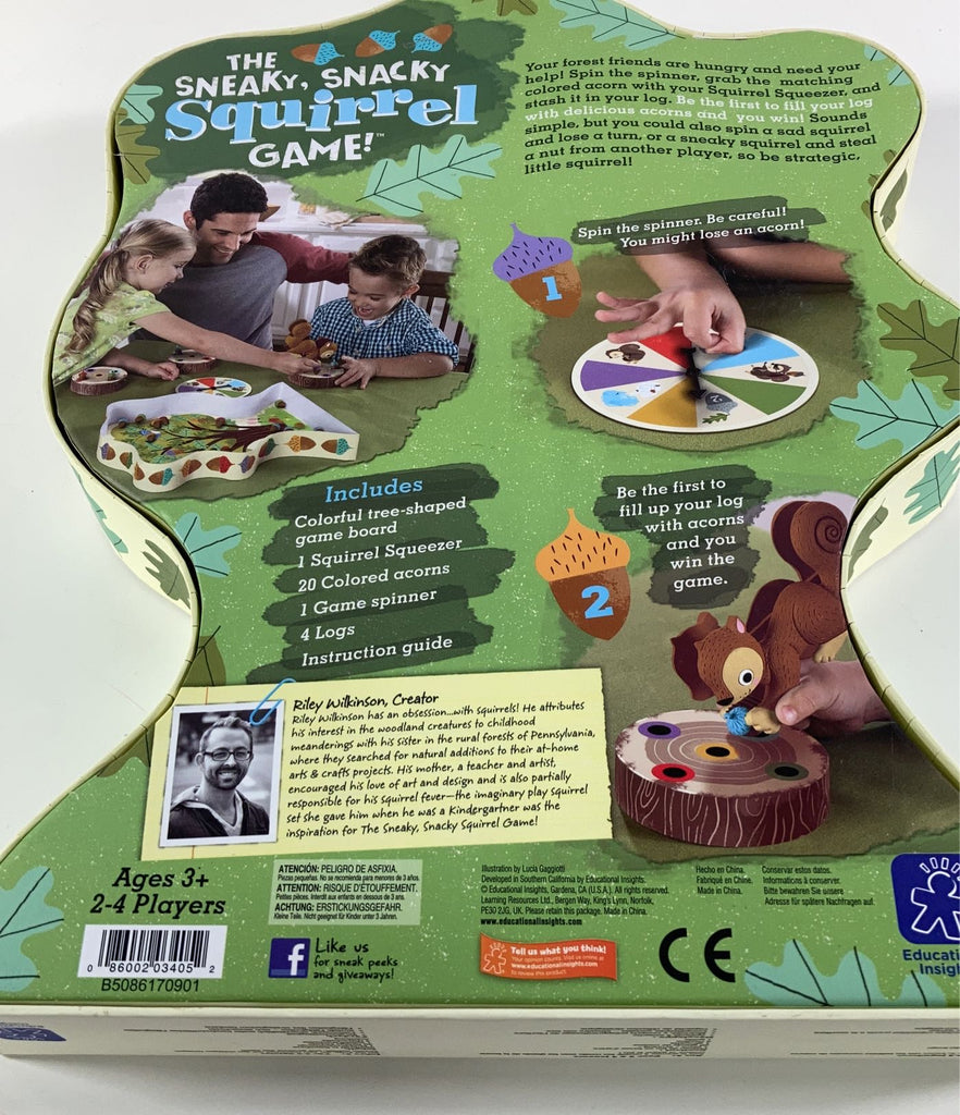 Educational Insights The Sneaky, Snacky Squirrel