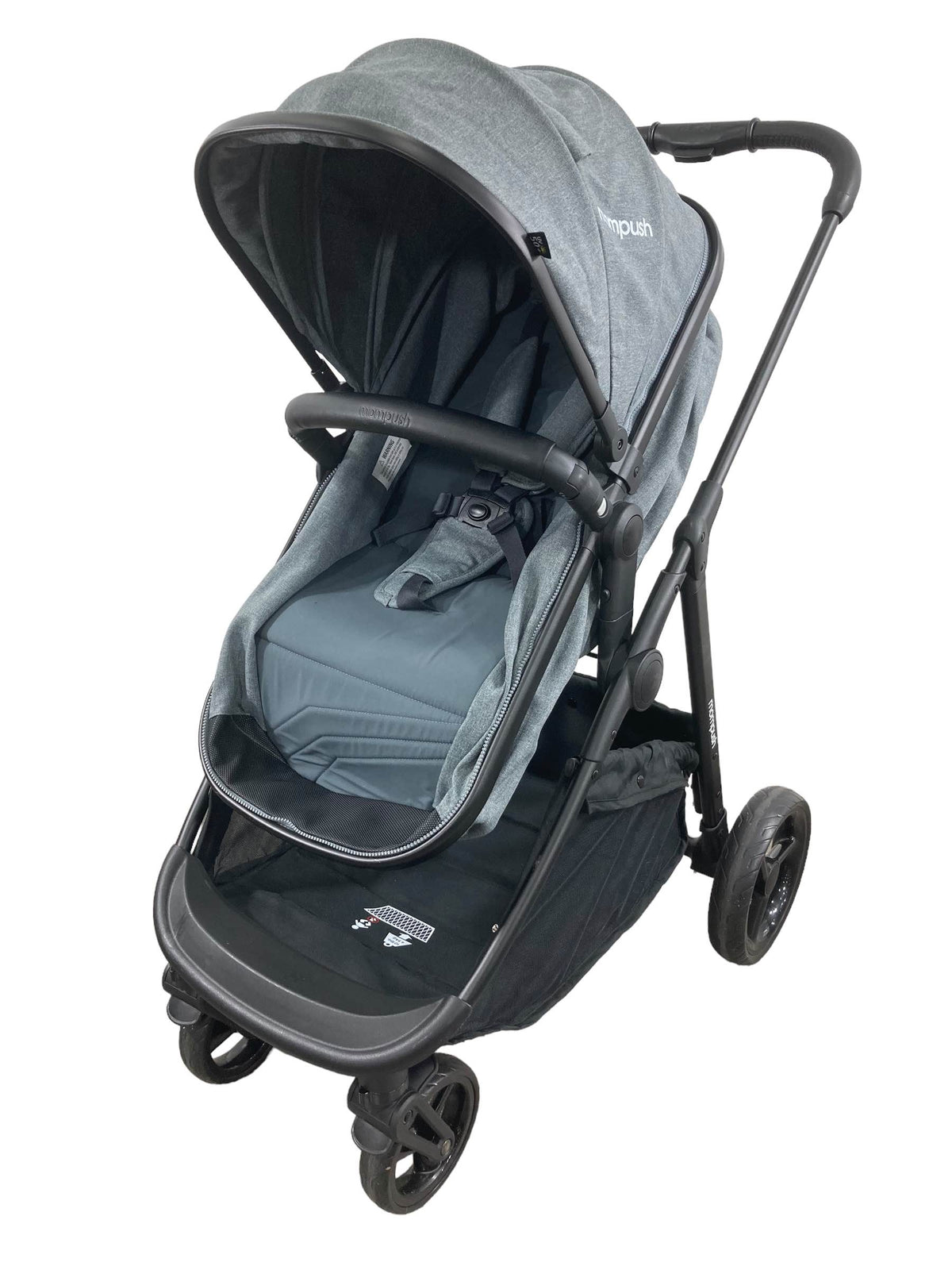 Mompush Wiz Stroller, 2021, Grey — GoodBuy Gear