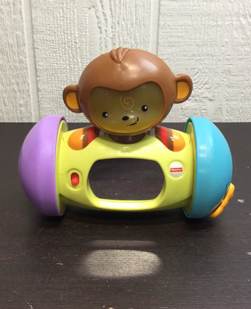 Fisher Price My Little SnugaMonkey 1-2-3 Crawl-Along Monkey