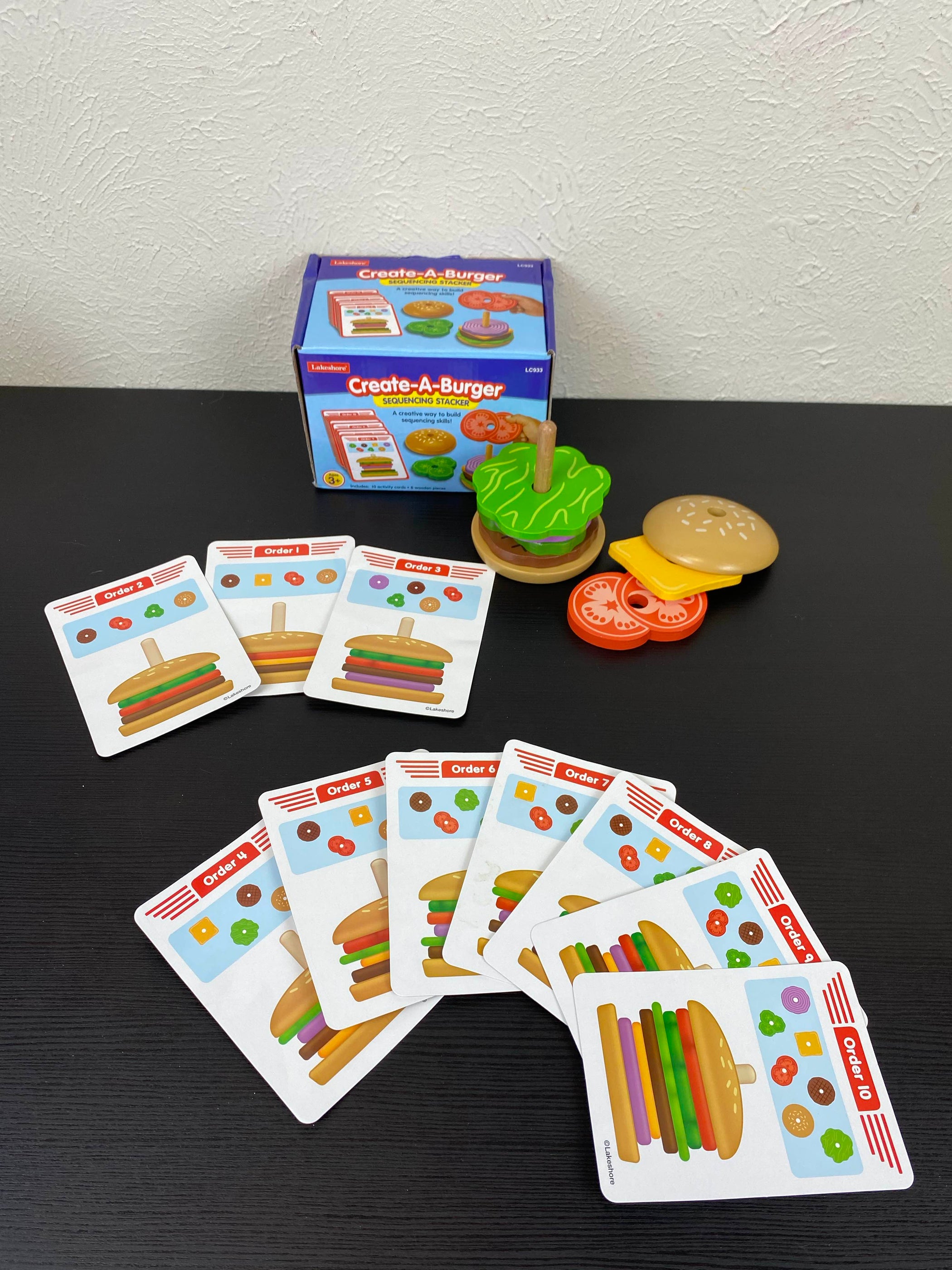 Lakeshore Create-A-Burger Sequencing Stacker — GoodBuy Gear