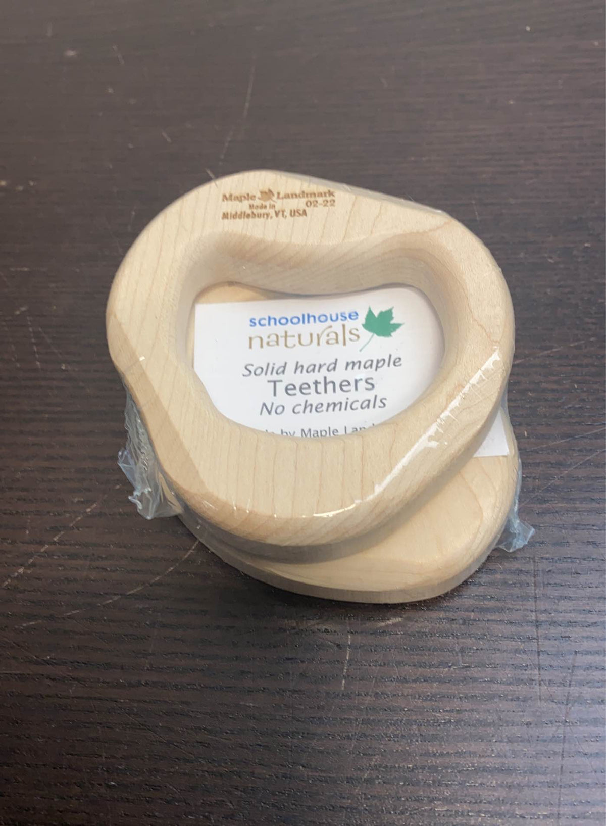 Maple Landmark Maple Teether Pair — GoodBuy Gear