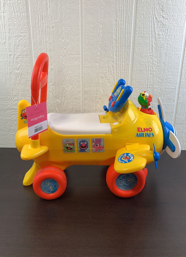 Kiddieland Sesame Street Activity Ride On, Elmo Airlines