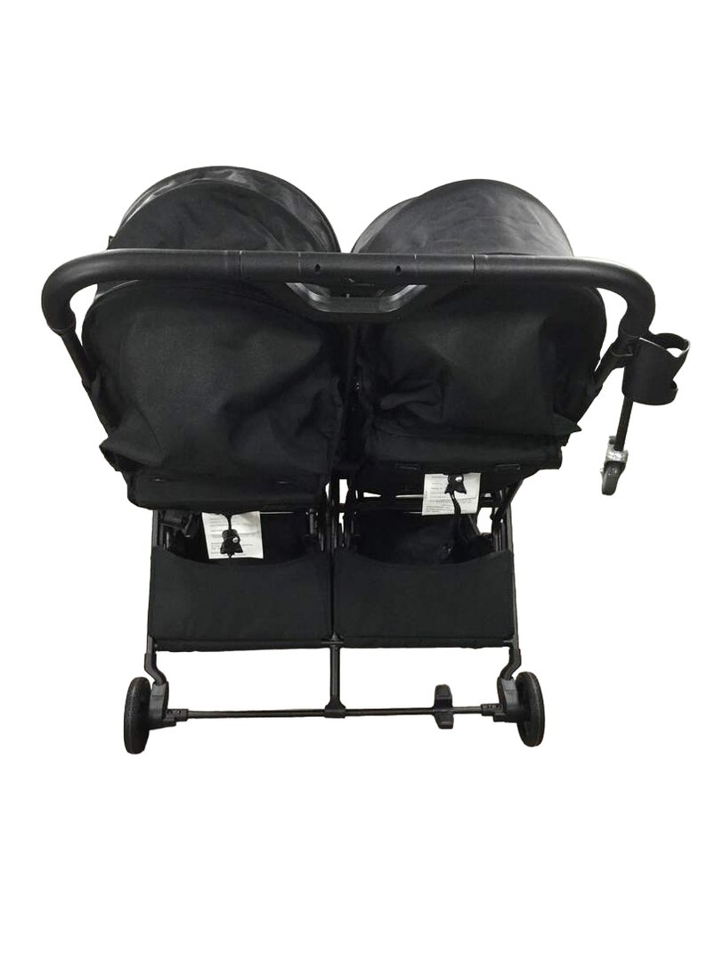 Mompush Lithe Double Stroller, Black, 2022 — GoodBuy Gear