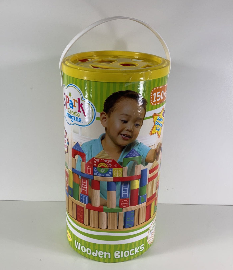Spark. Create. Imagine Wooden Blocks