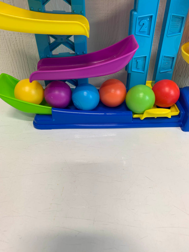 Kid Connection 9-piece 2-n-1 Spiral & Racing Challenge Play Set