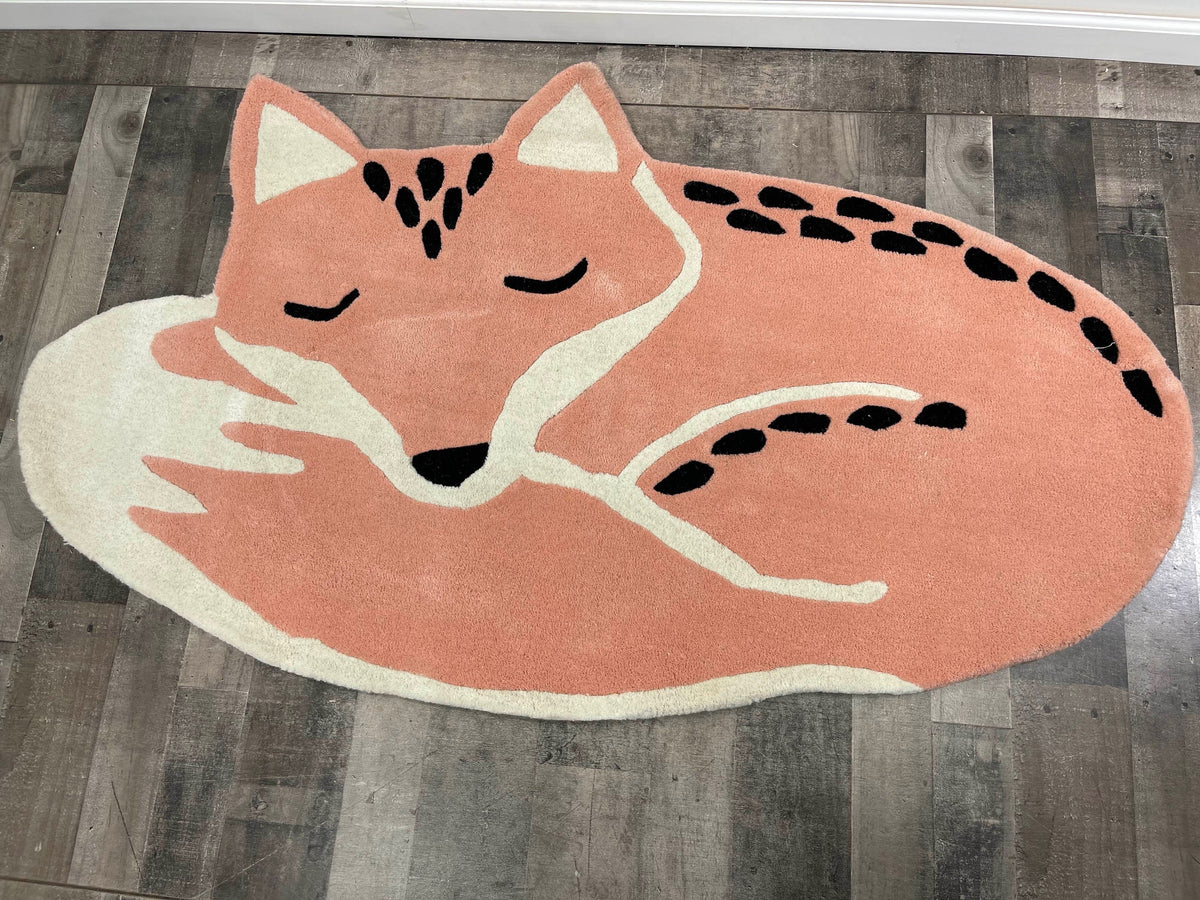 Delta Children Hand-Tufted Wool Rug, Fox — GoodBuy Gear