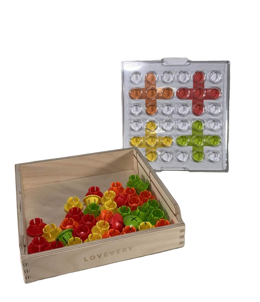 Lovevery Mosaic Button Board