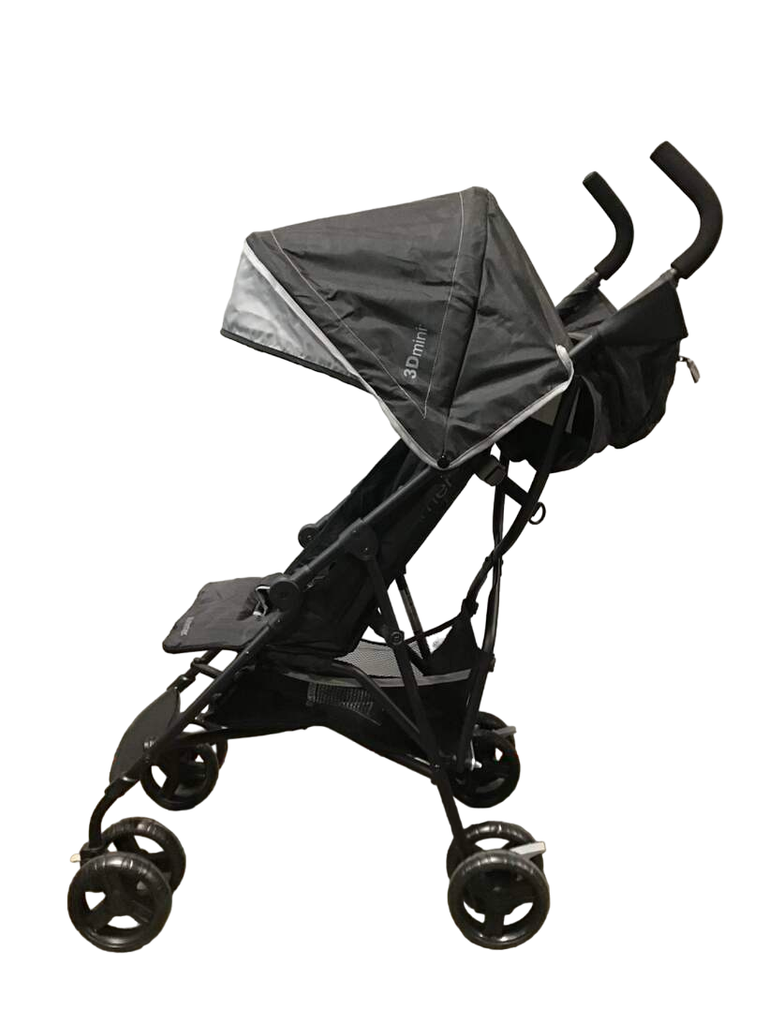 Summer Infant 3D Mini Stroller, 2023, Grey/Black