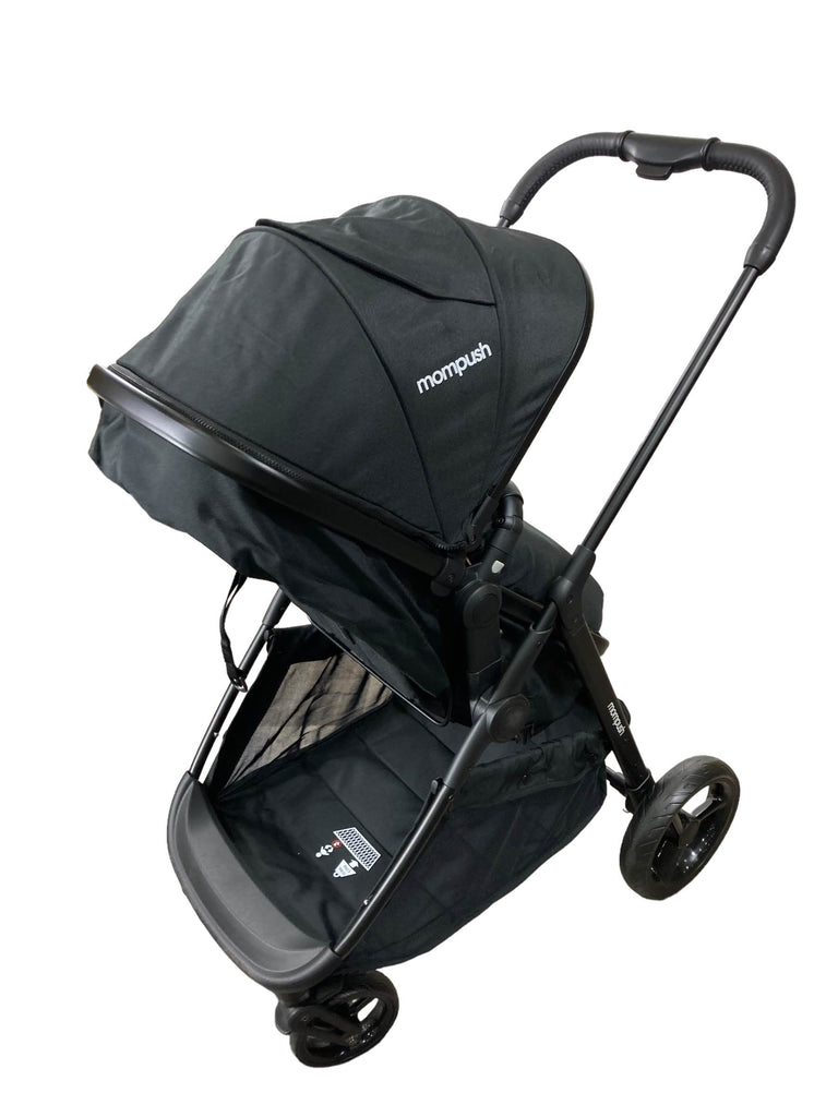 Mompush Meteor 2 Stroller, 2021, Black