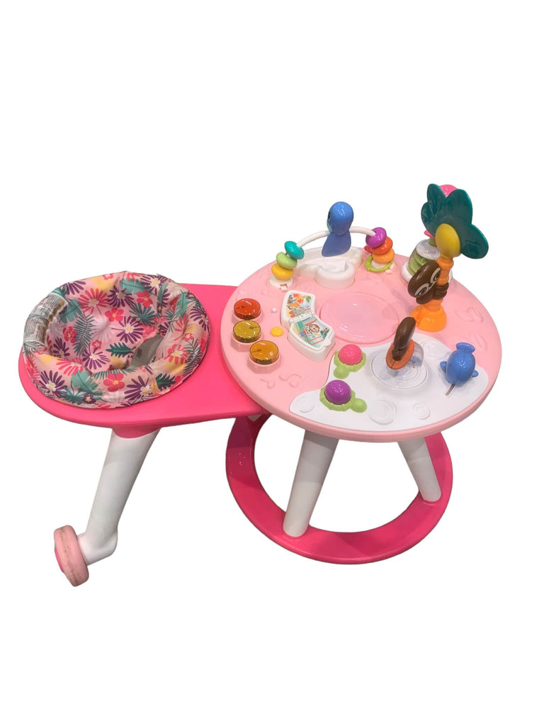 Bright Starts Around We Go 2-In-1 Activity Center, Pink