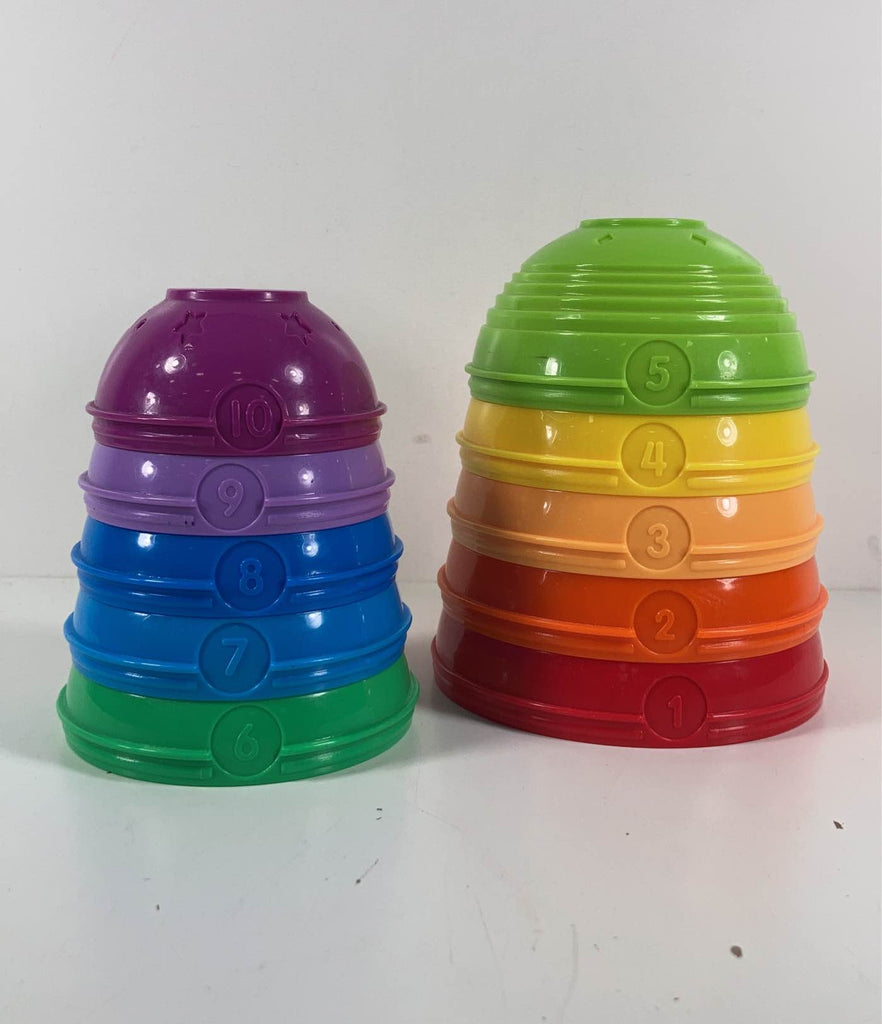 Fisher Price Brilliant Basics Stack And Roll Cups
