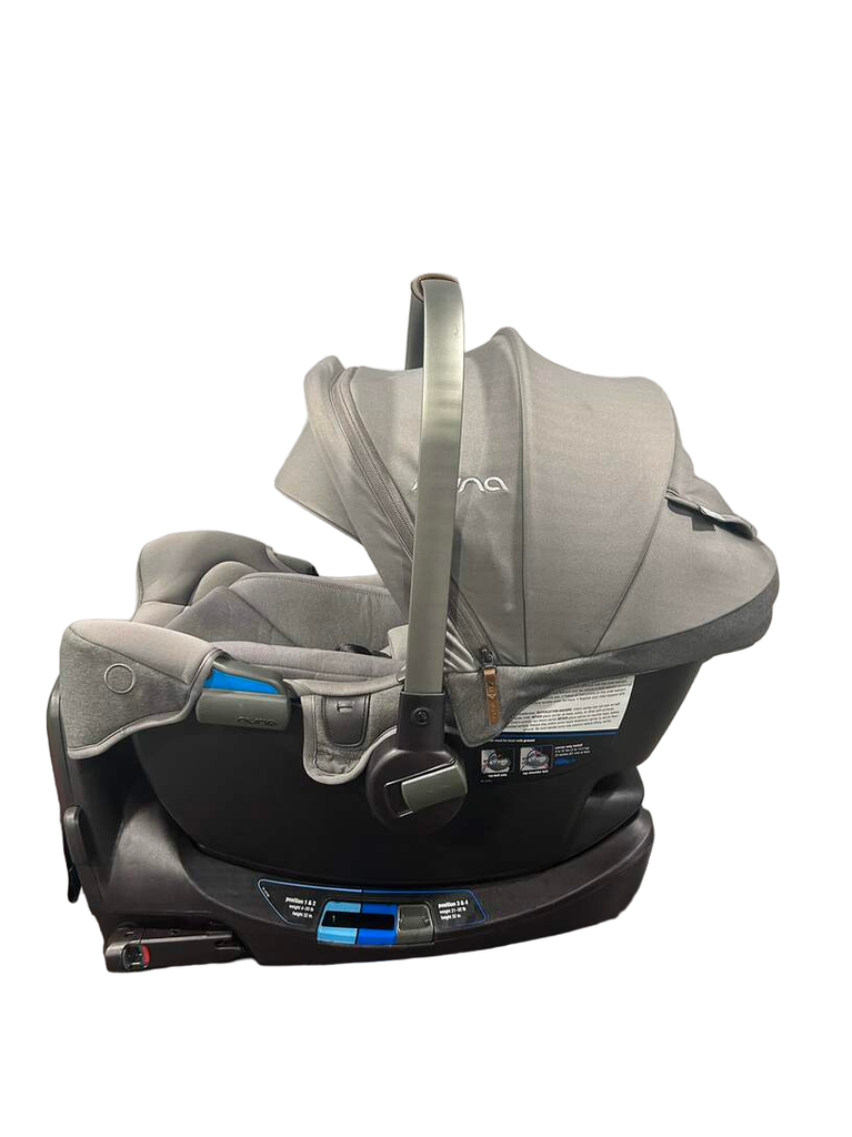 Nuna PIPA rx Infant Car Seat, 2020, Granite