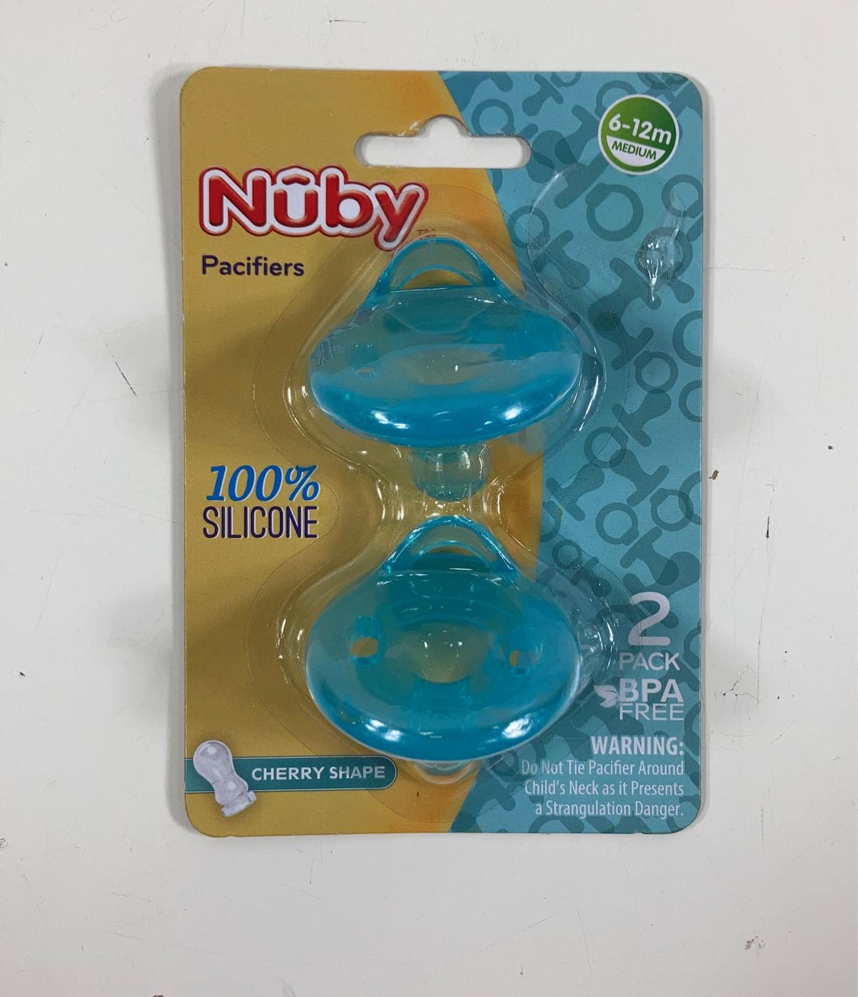 Nuby Silicone Pacifier, 2 Pack — GoodBuy Gear