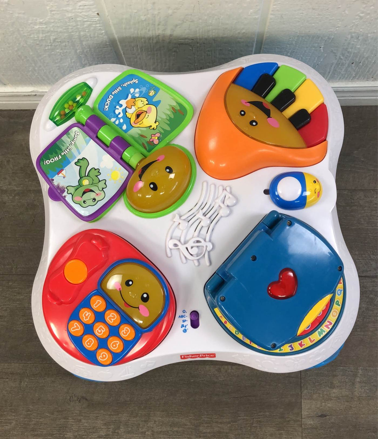 Fisher Price Laugh & Learn Learning Table, Friends Musical Table ...